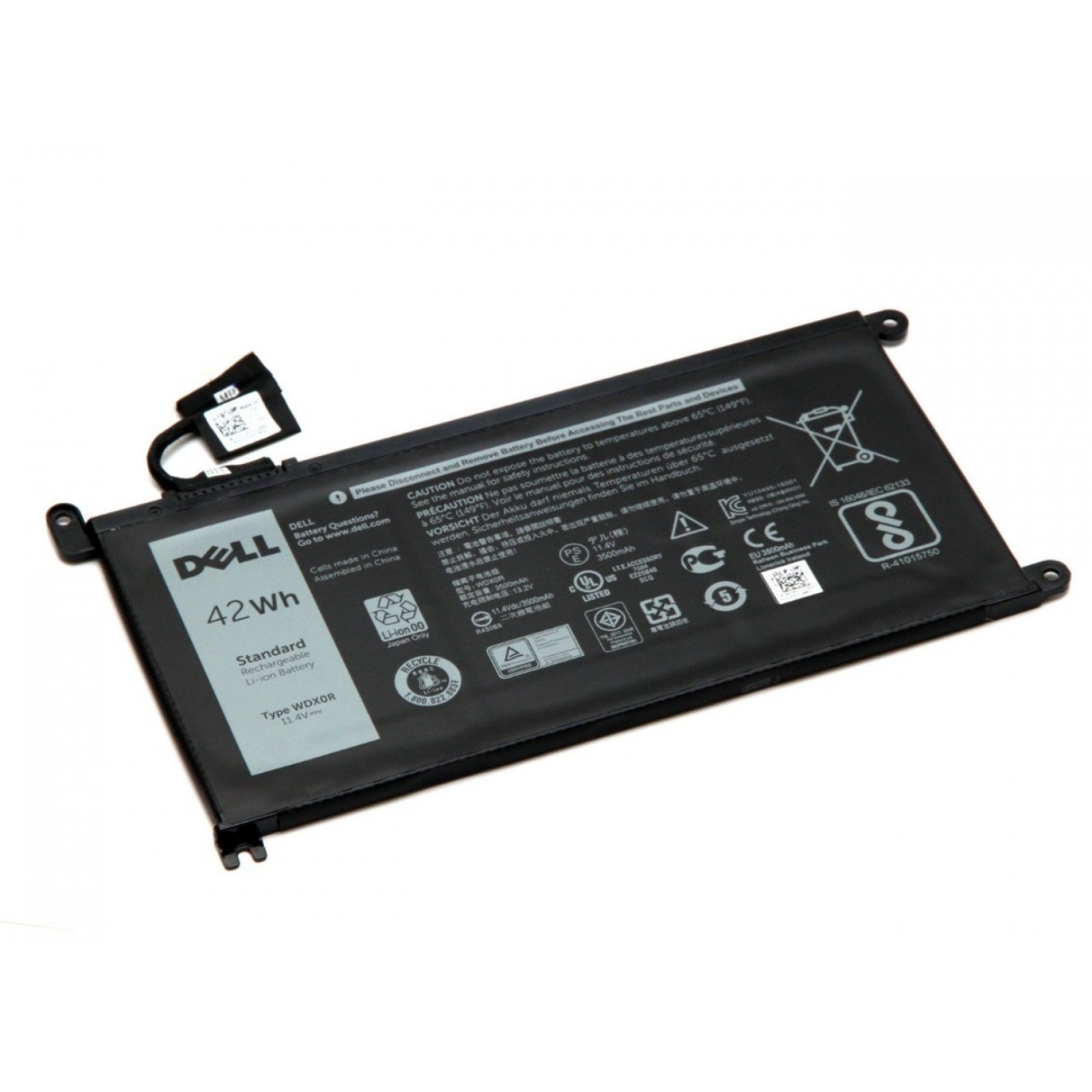 Buy Original Dell Wdx0r 42whr Laptop Battery In India